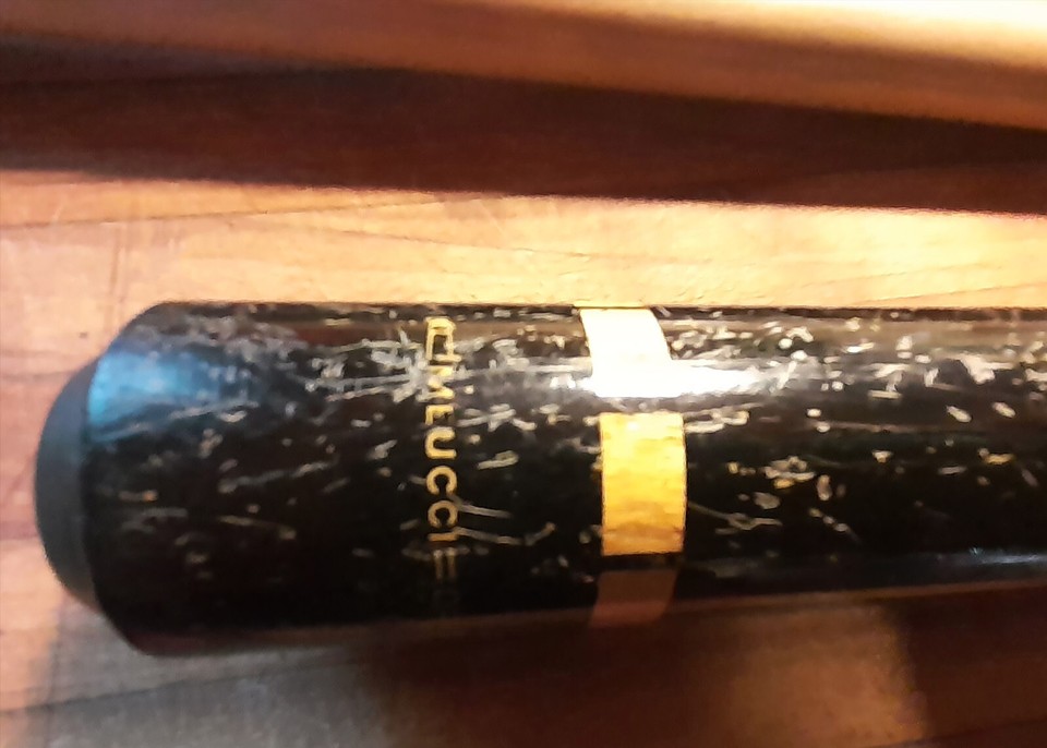 Classic 1980s Meucci Originals Pool Cue - 2pc, 19oz, 58 inches, Gold ...