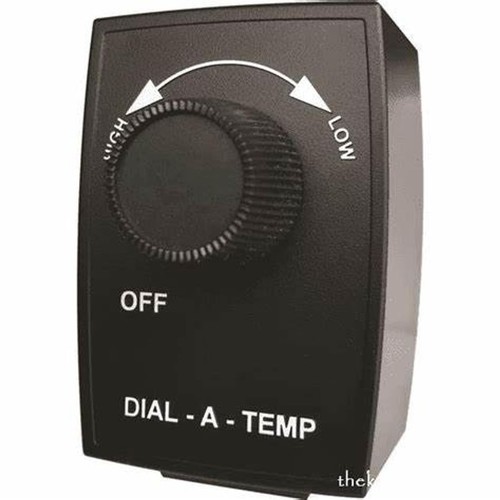 Model Dial-A-Temp (UL) Variable Speed Fan Control, Plug-in Style, 2.5 ...