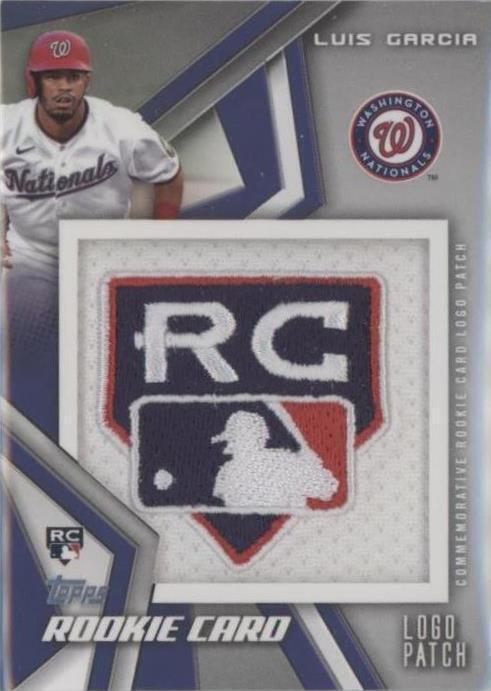 2021 Topps - 2021 Rookie Card Manufactured Patches Luis Garcia #RP-LG ...