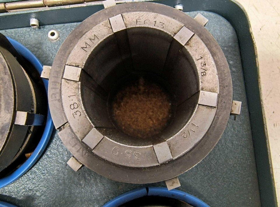 Pratt Burnerd 12 Pc EC MultiSize Chuck Collet Set. EC2-EC13 1/8"- 1.5 ...