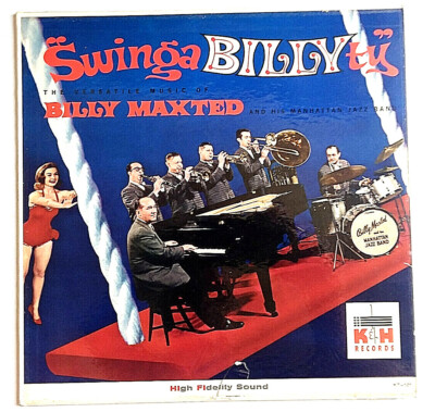 BILLY MAXTED & His Manhattan Jazz Band - Swinga BILLYty - Vinyl LP 1959 ...