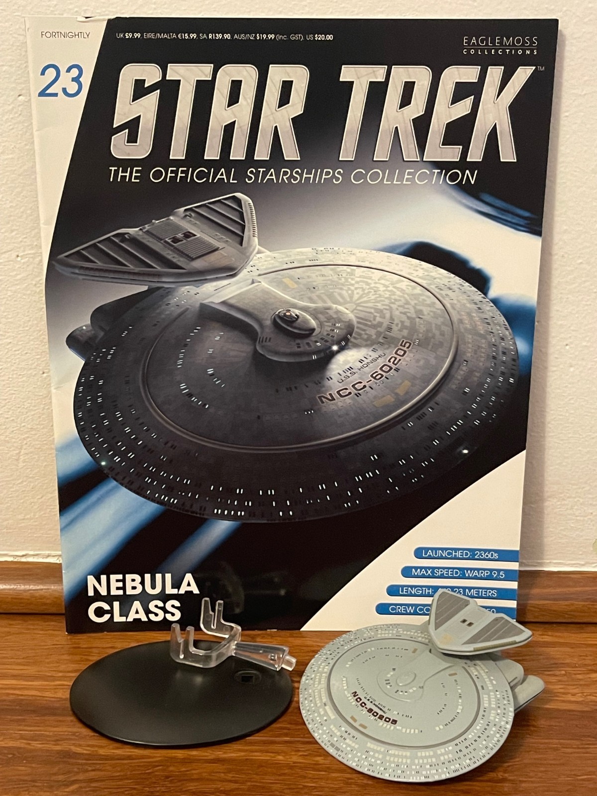 Star Trek Eaglemoss Starship Nebula Class NCC-60205 (USS Honshu ...