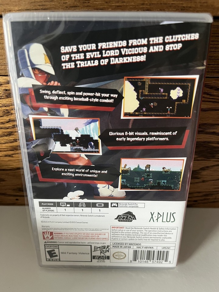Bat Boy (Nintendo Switch)(Brand New/Sealed) Limited Run Games #241 | eBay