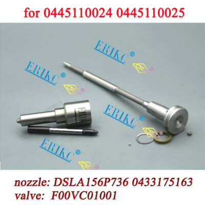 0445110025 Diesel Injector Nozzle Repair Kits for MB 6110700487 ...