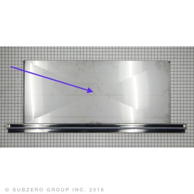 Wolf OG54 Outdoor Grill Drip Pan Assembly Stainless Steel OEM Genuine ...