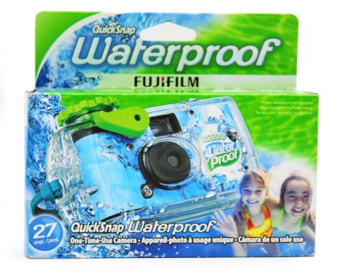 Fuji QuickSnap Waterproof Disposable One Time Use Camera 27 Exposures ...