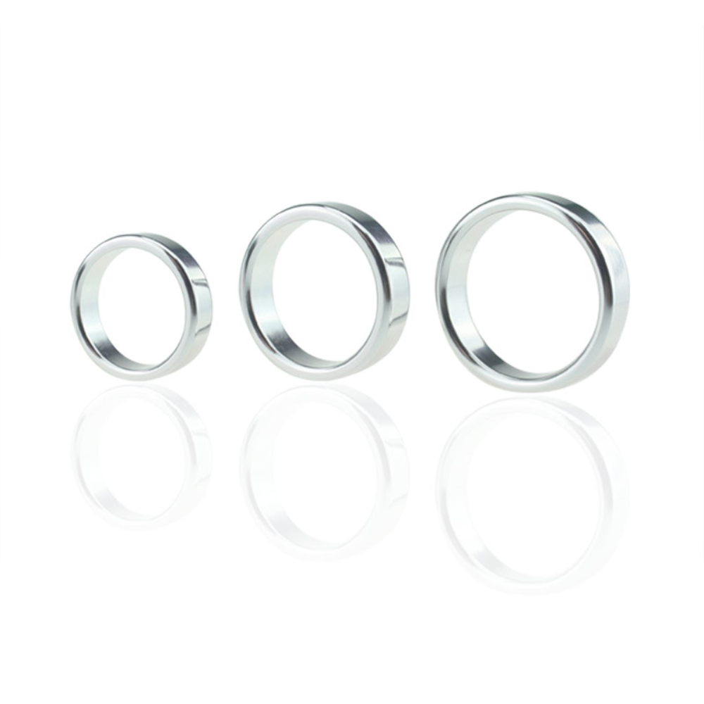 Metal Stainless Steel Silver Ring For Male Glans Penis Strecher ...