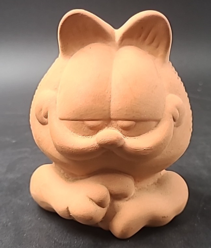 GARFIELD Grinning Terra Cotta CHIA PET Grow Plant Seeds Afro 1990s PAWS ...