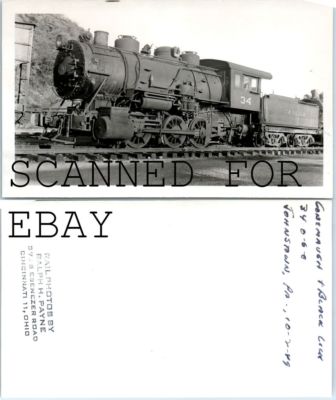 Oct 49 Conemaugh & Black Lick #34 Johnstown Pennsylvania VINTAGE ...