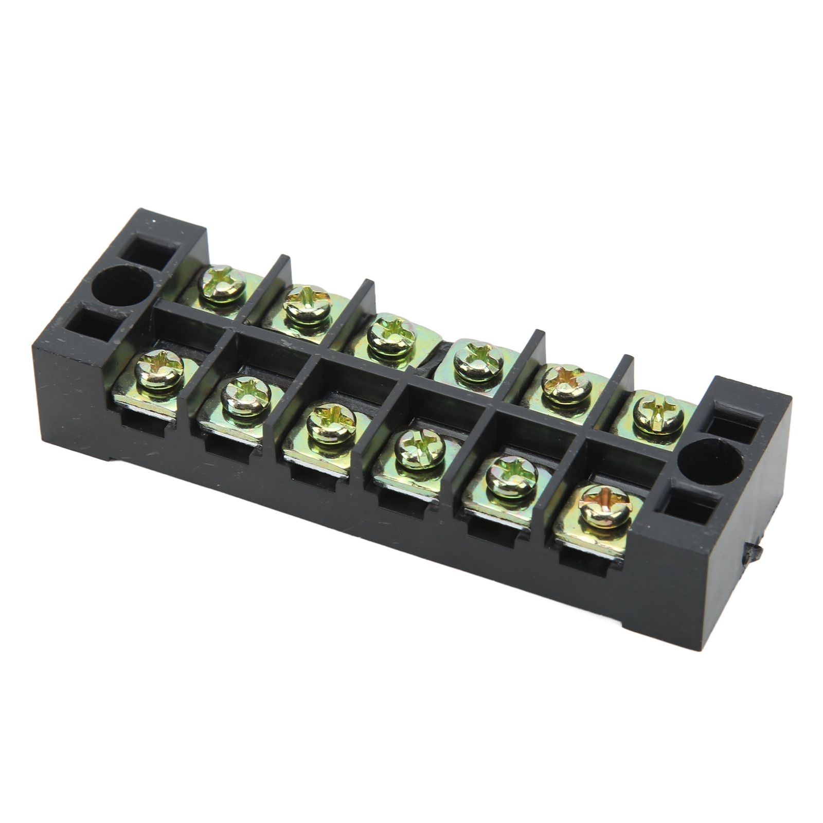 2Pcs Terminal Strip TB Fixed Large Current Dual Row Wire Barrier Block ...