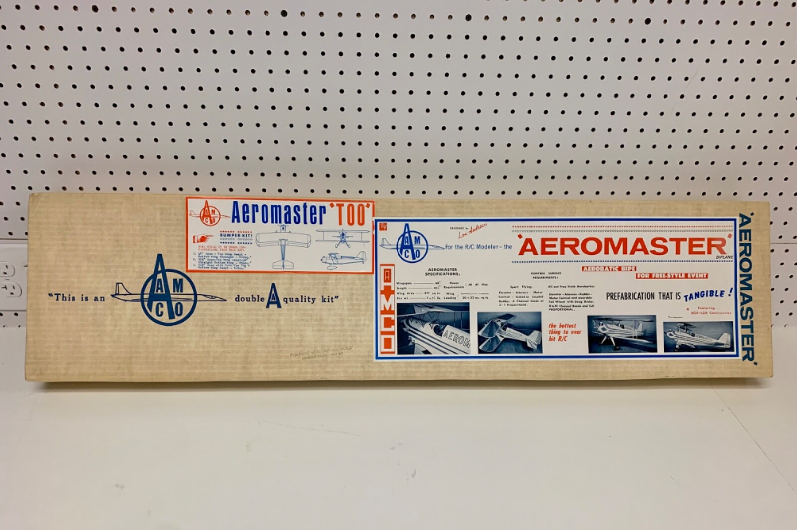 AEROMASTER VINTAGE RC SPORT BIPLANE KIT | eBay