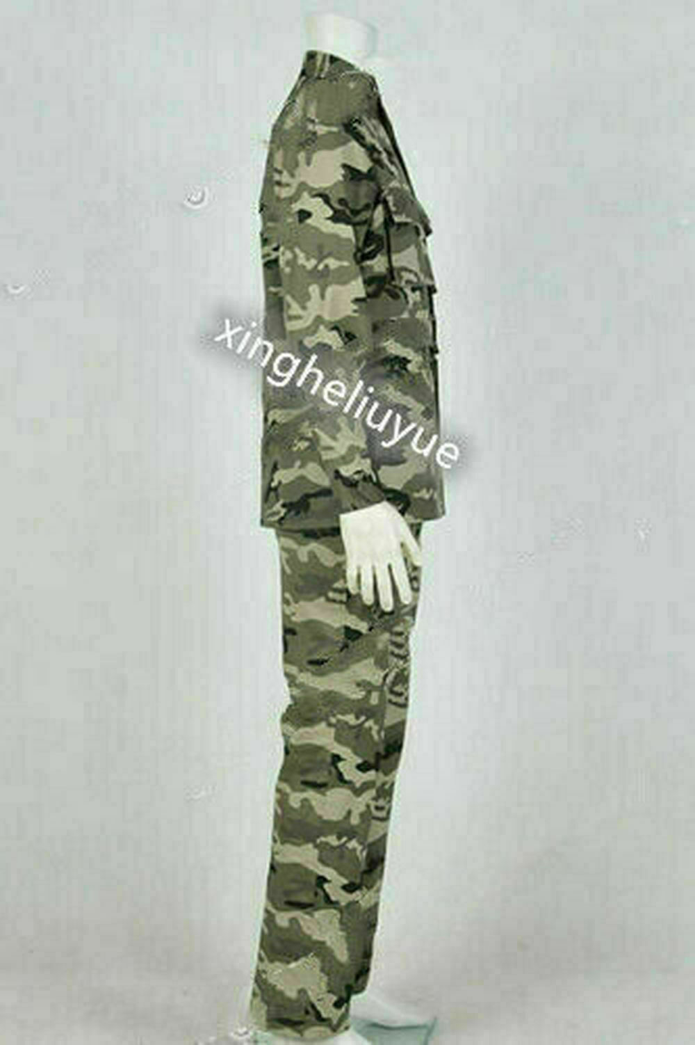 Aliens Cosplay Corporal Dwayne Hicks Costume Camouflage Uniform High ...