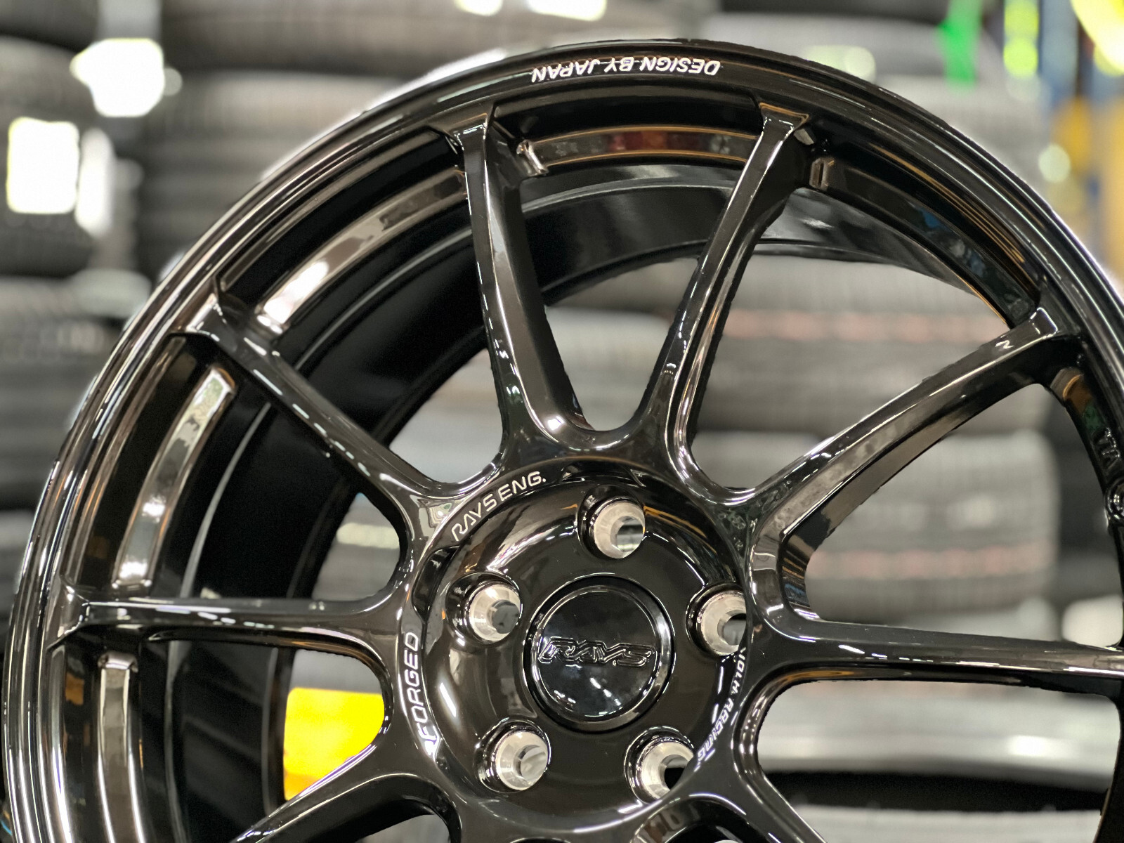 New 19x8.5J AOW ZE40 Flow Formed (4 Wheel) BLACK 5x114.3 FIT HONDA ...