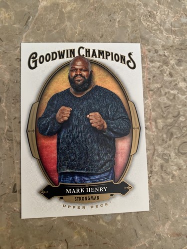 2020 Upper Deck Goodwin Champions Mark Henry Base Card #37 | eBay.de