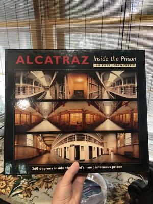 1000 Piece JIGSAW Puzzle "ALCATRAZ" Inside the Prison by Golden Gate ...
