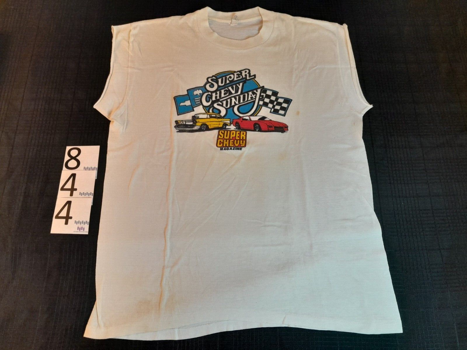 Vintage Super Chevy Sunday Magazine Promotional White… - Gem