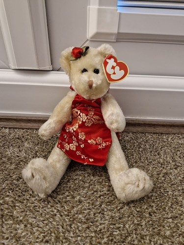 TY ATTIC TREASURES | MEI LI CHINESE BEAR | VINTAGE PLUSH BEANIES | eBay UK