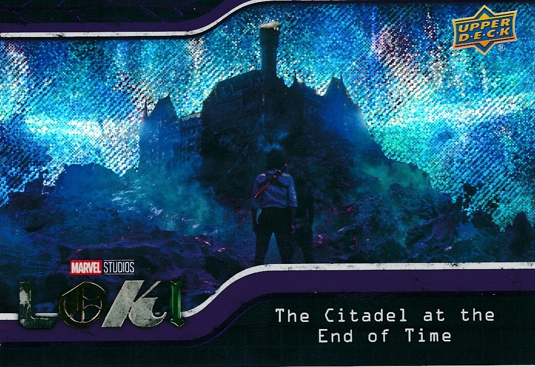 #76 CITADEL END OF TIME 2023 Upper Deck Marvel Loki PURPLE SYLVIE TOM ...