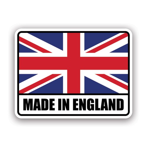 Made in England Sticker Decal - Weatherproof - english gbr gb ...