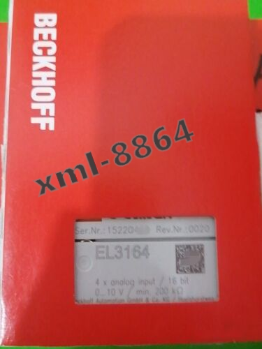 1PCS Beckhoff EL3164 Module Brand New Fast Shipping Via DHL | eBay