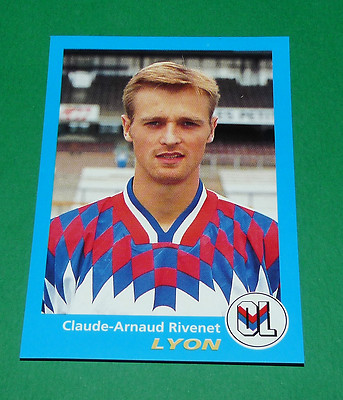 N°178 CLAUDE-ARNAUD RIVENET LYON OL GERLAND PANINI FOOT 96 FOOTBALL ...
