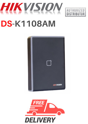 Le lecteur de carte Hikvision DS-K1108AM prend en charge RS485, protocole Wie... | eBay