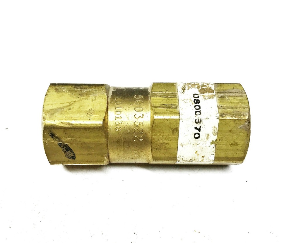 Bendix Single Check Valve 0800370 NOS | eBay