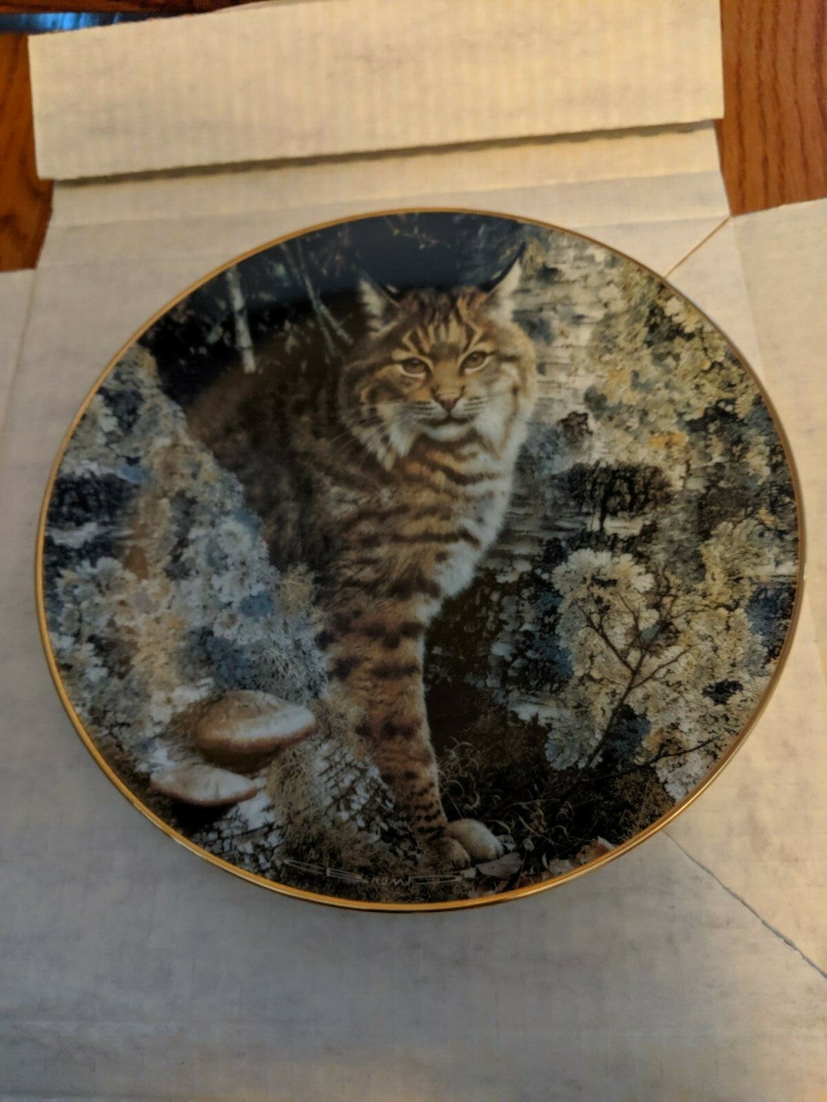 Collector Plateby Bradford Exchange Our Woodland Friends Forest ...