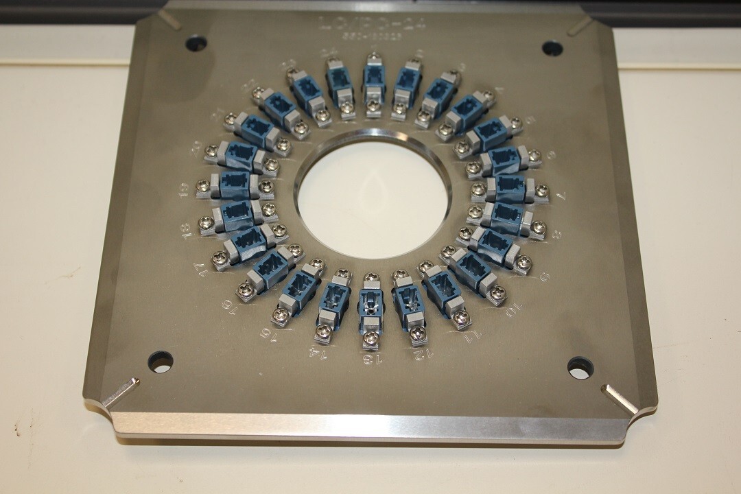 24 LC/PC 550-180326, Connector Polishing jigs grinding fixture 4 Corner ...