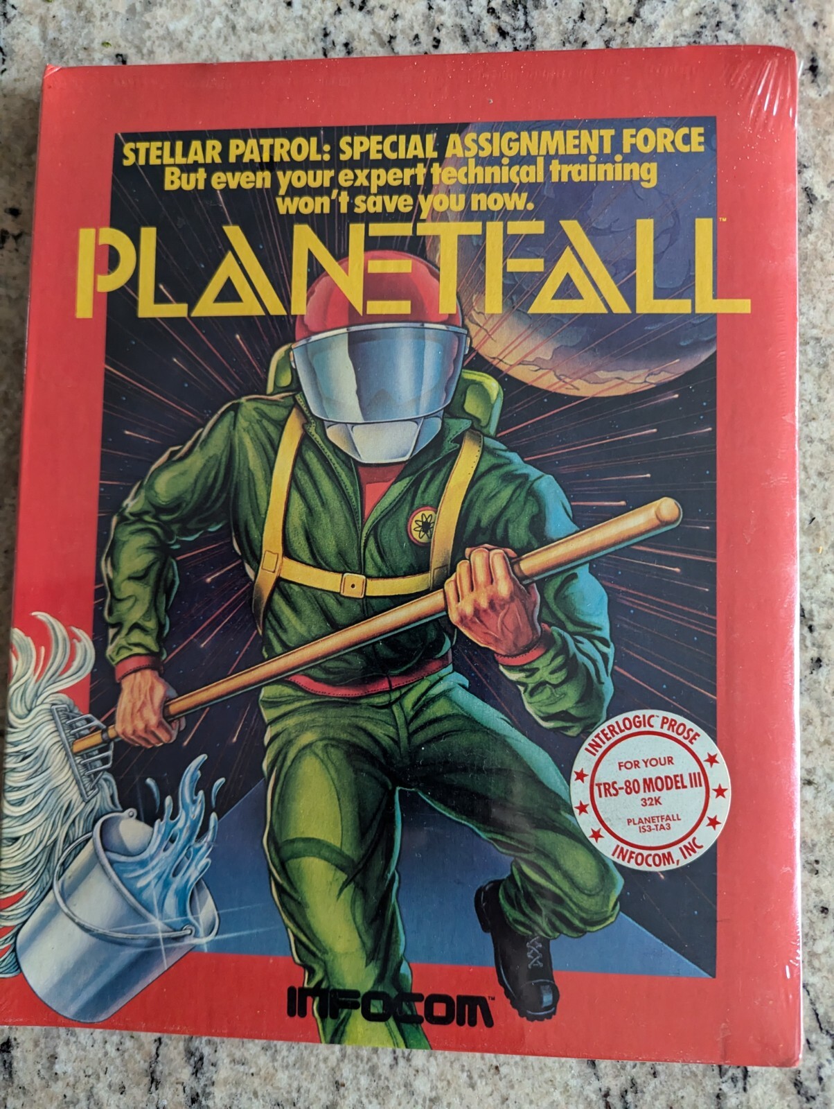 PLANETFALL - Vintage Infocom PC Game - Original edition - for TRS Model ...