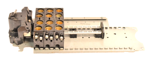 OLD Stock Vintage Square D 100amp Breaker FBE Type 2B Fuse Strip Panel ...