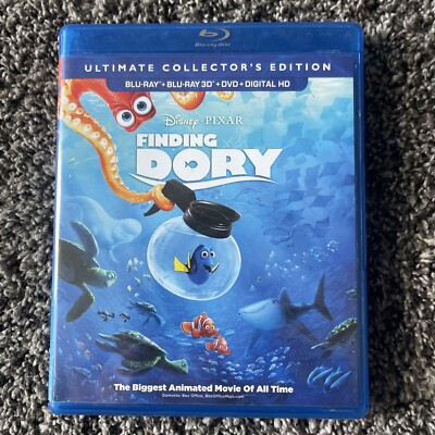 Finding Dory Ultimate Collectors Edition Blu-Ray & DVD & Blu-ray 3D ...