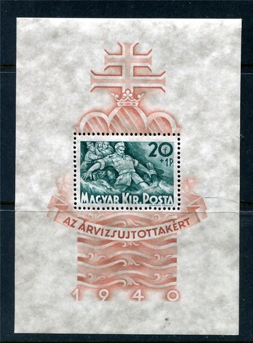 Hungary 1940 Mi Block 7 MNH 13593 | eBay