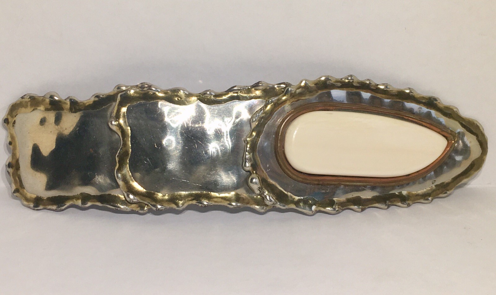 Hand forged Scrimshaw Bone Antler Belt Buckle 6” | eBay