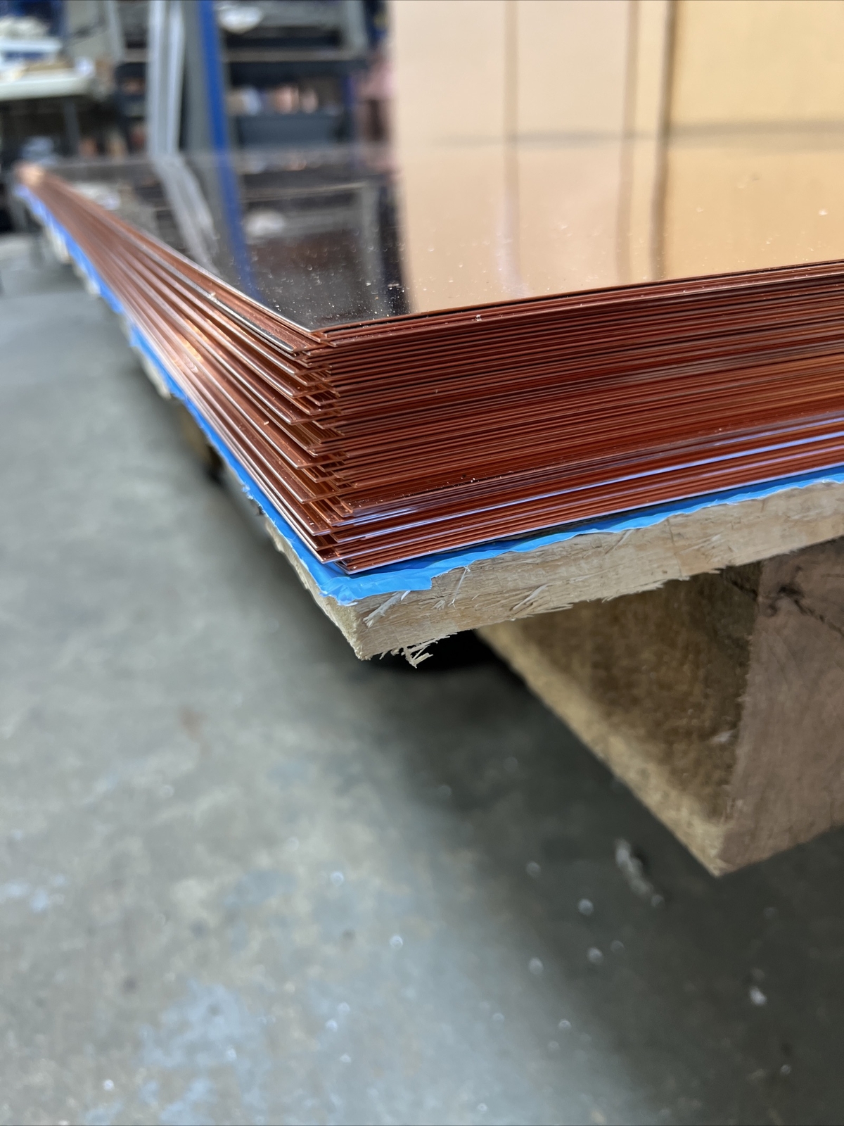 Paul Revere Copper Sheets 20oz - 22-Gauge Copper Sheet 36" x 96" (3’X8 ...