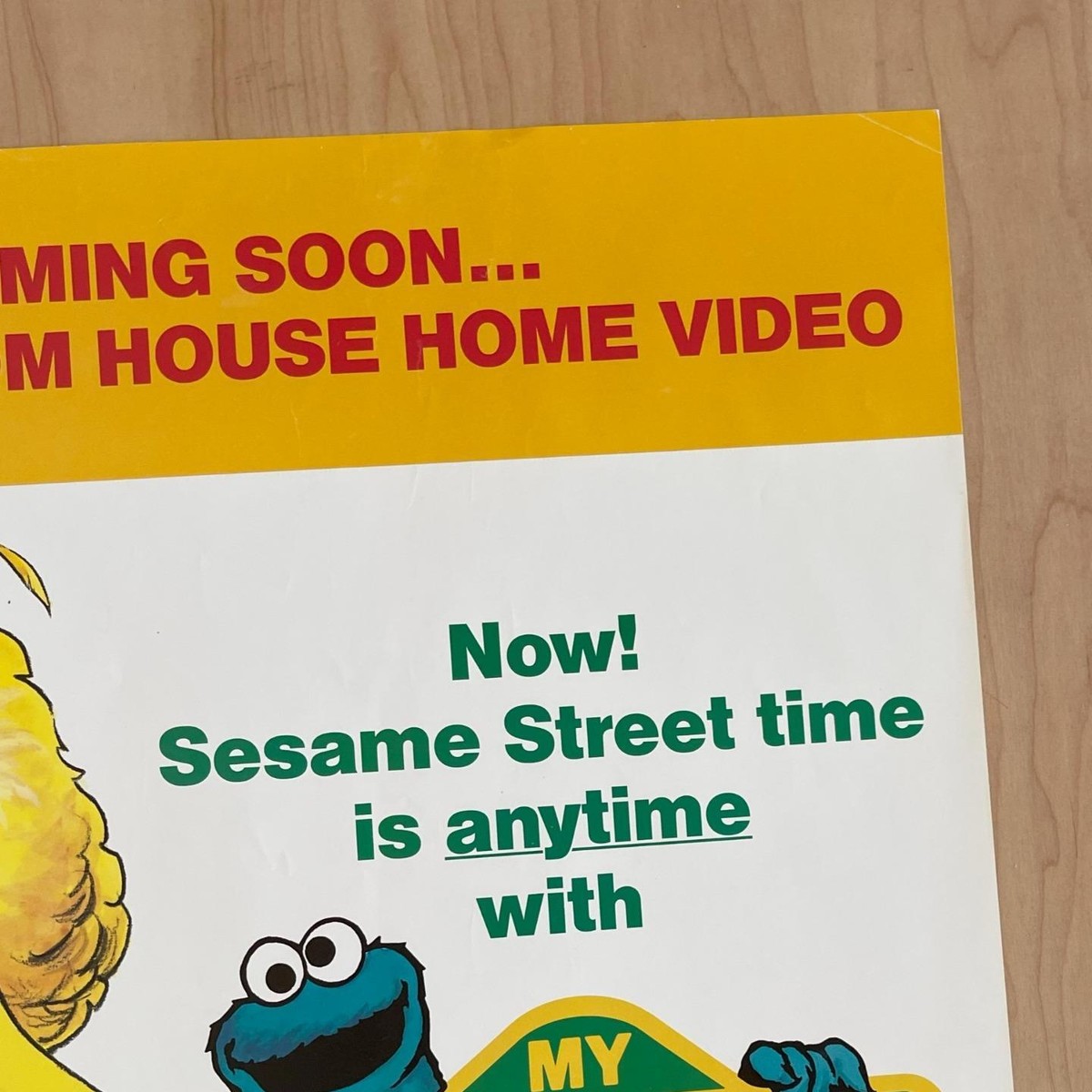 Sesame Street Home Video Logo Little Kids VHS TV Shows And Movies