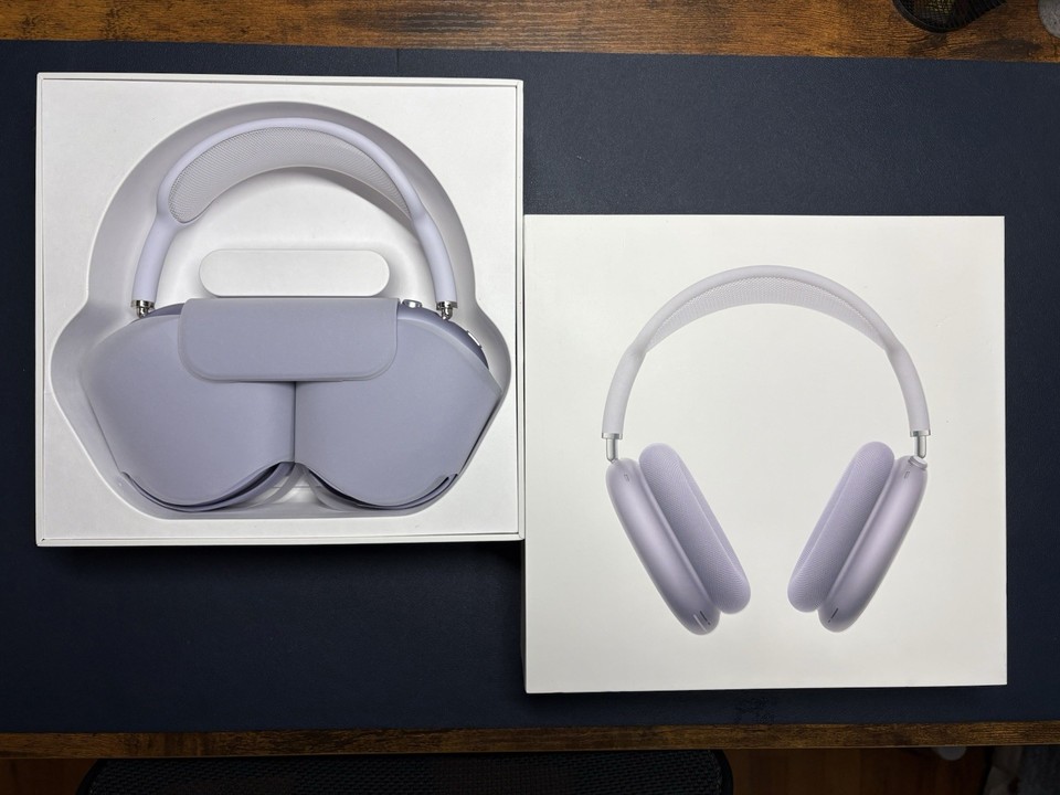 Apple AirPods Max Purple Wireless Headphones, Active Noise Cancellation ...