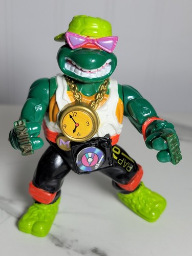 TMNT Teenage Mutant Ninja Turtles 1991 Rockin’ N Rollin Rappin’ Mike ...