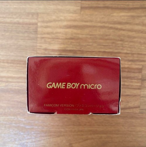 Gameboy Micro Limited Edition 20th Anniversary Famicom Unopened New | eBay