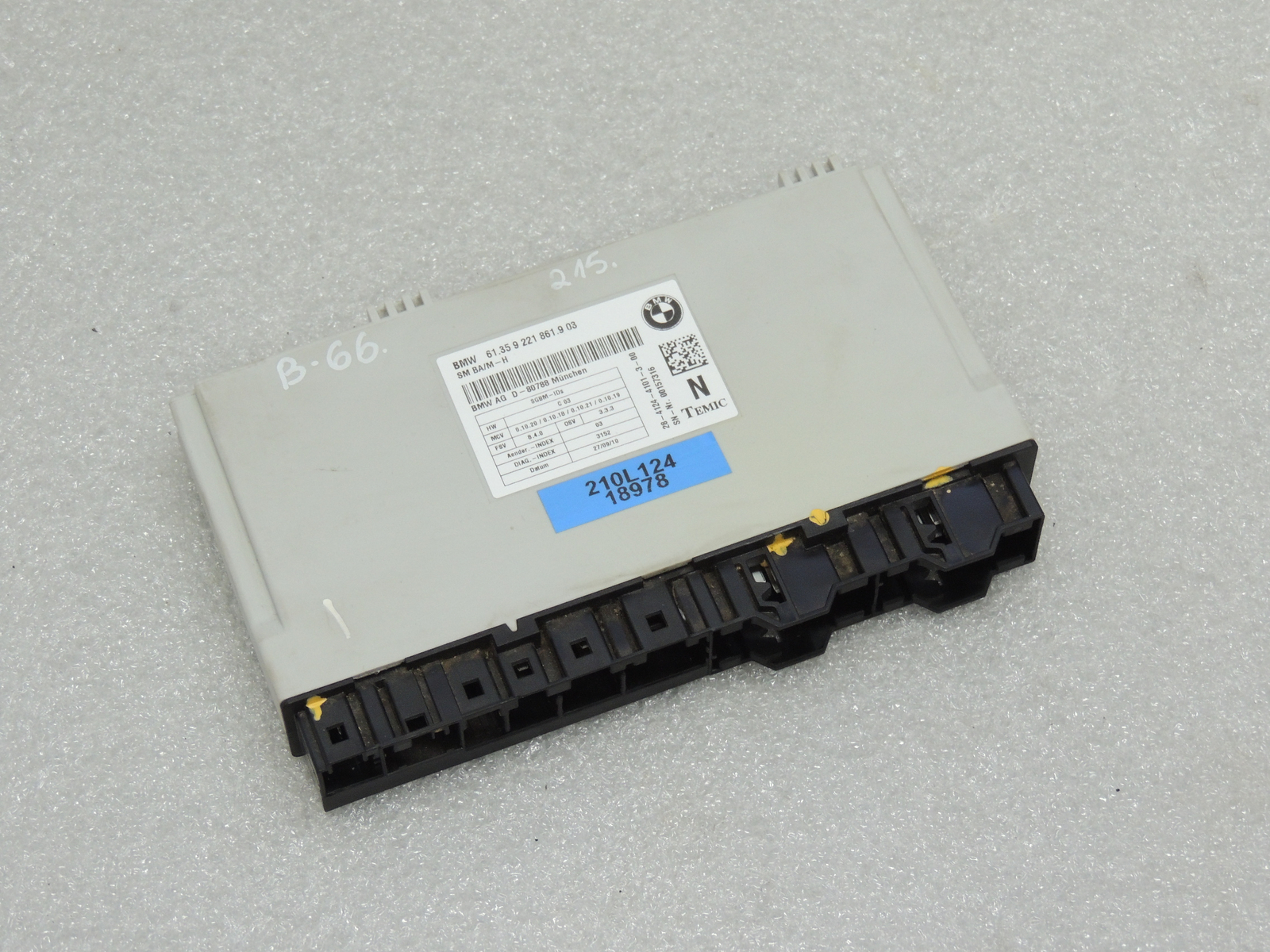 BMW E81 E82 E87 88 E90 E91 E92 E93 E84 E70 E71 E72 Sitze Steuergerät 61359264974 | eBay