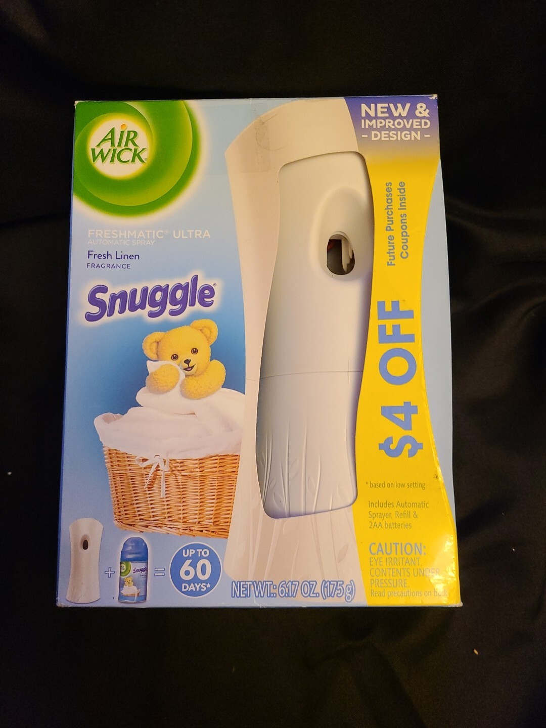 Air Wick Snuggle FreshMatic Ultra Auto Spray Starter Kit Fresh Linen ...
