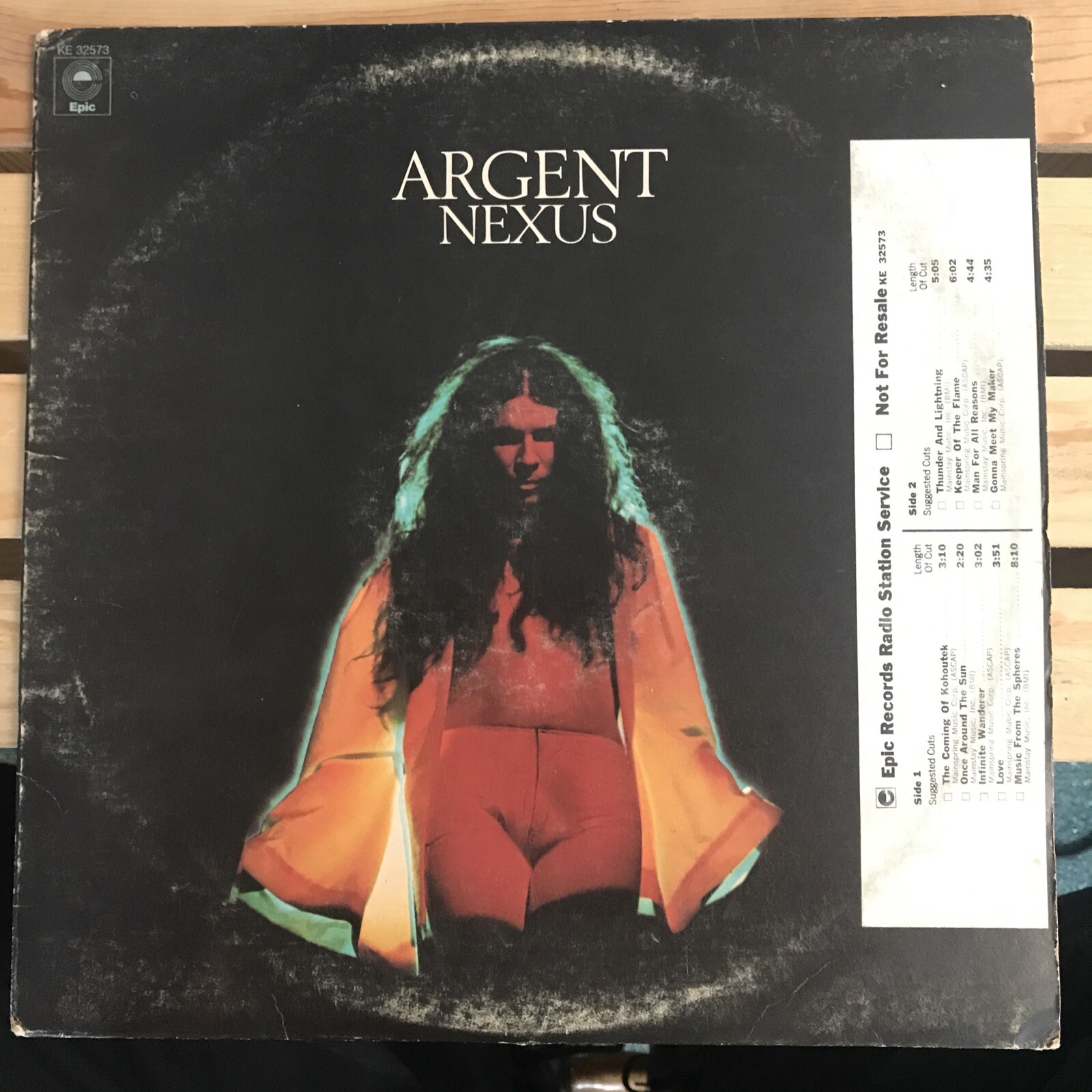 Argent Nexus LP Vinyl Album 1974 Epic BL 32573 PROMO EX VINYL | eBay