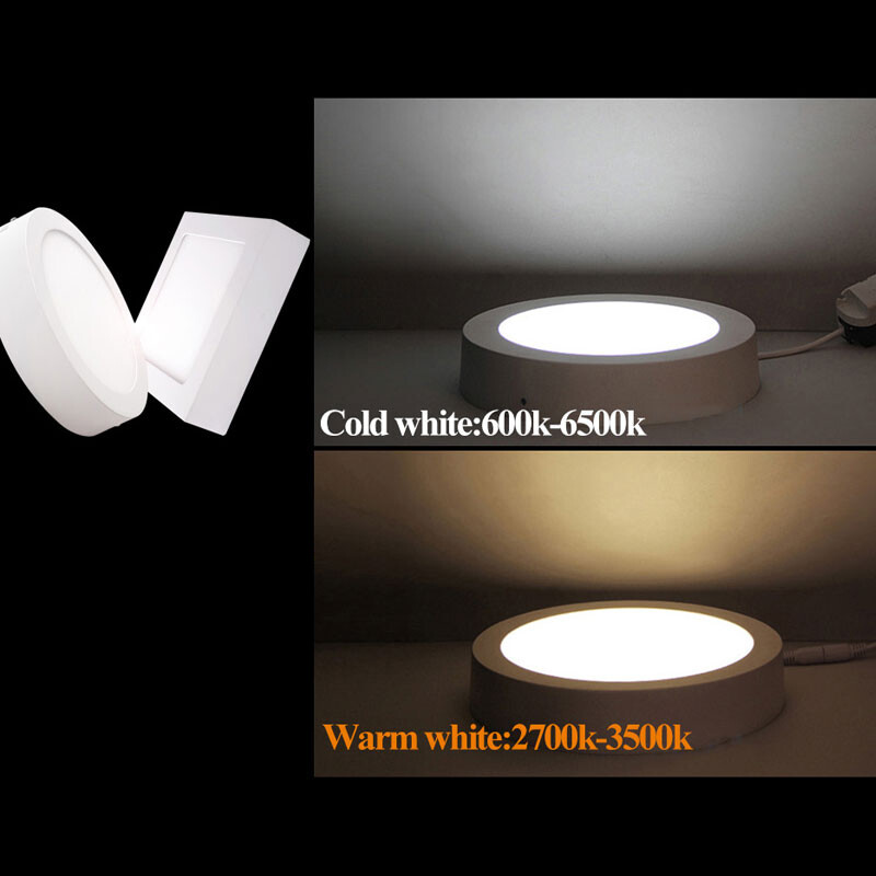 Dimmable Surface Mounted Led Panel Light Ceiling Down Lamp Kitchen 10 ...