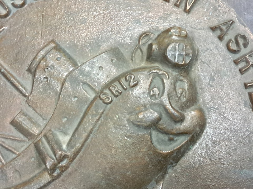 USS Penguin ASR 12 Submarine Rescue Ship Commemorative Bronze Plaque ...
