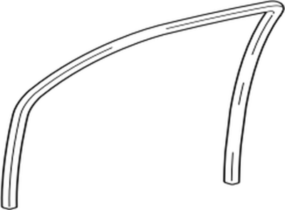 68151-60040 Toyota Run, front door glass, lh 6815160040, New Genuine ...