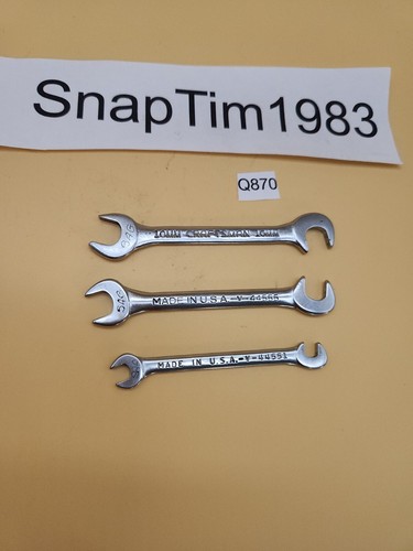 CRAFTSMAN Set Double Open End Ignition Wrench -V- 44555,44556,44551 | eBay