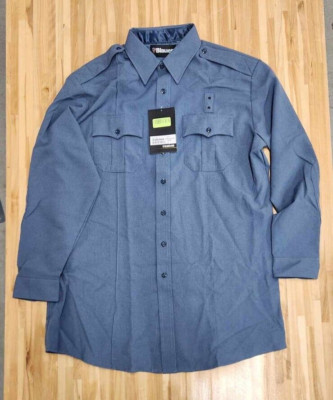New: Blauer Class Act Long Sleeve Police Uniform Shirt - 8600-5 Freanch ...