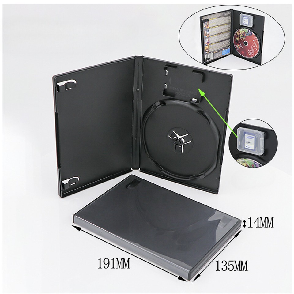 LOT 1-Disc Game Case Memory Card Holder 14mm Replacement For ...