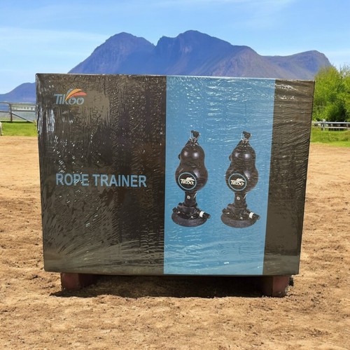 Tikoo Resistance Band Portable Rope Trainer 2-Pack Suction Cup Fitness ...