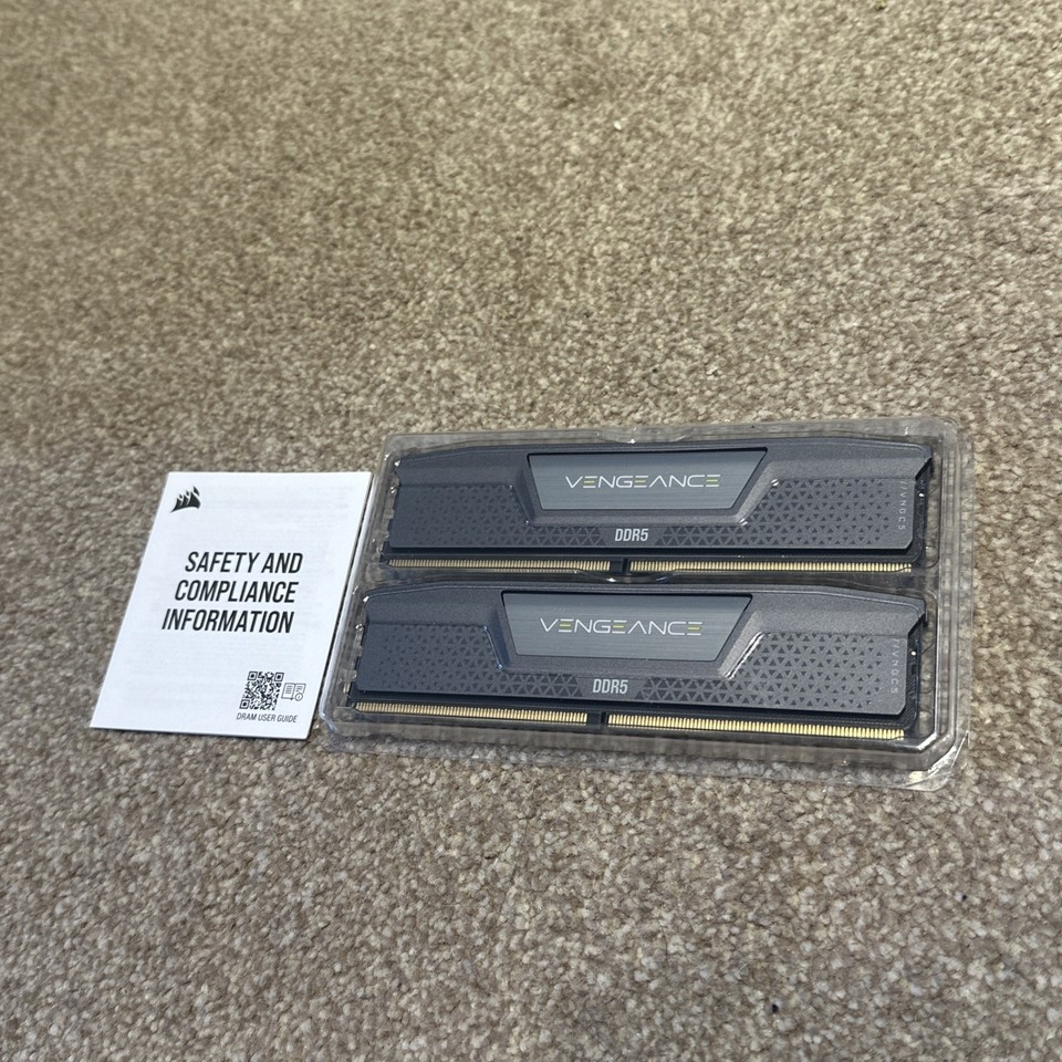 Corsair Vengeance DDR5 RAM - 32gb - 6000mhz - CL36 - 2x16gb Sticks ...